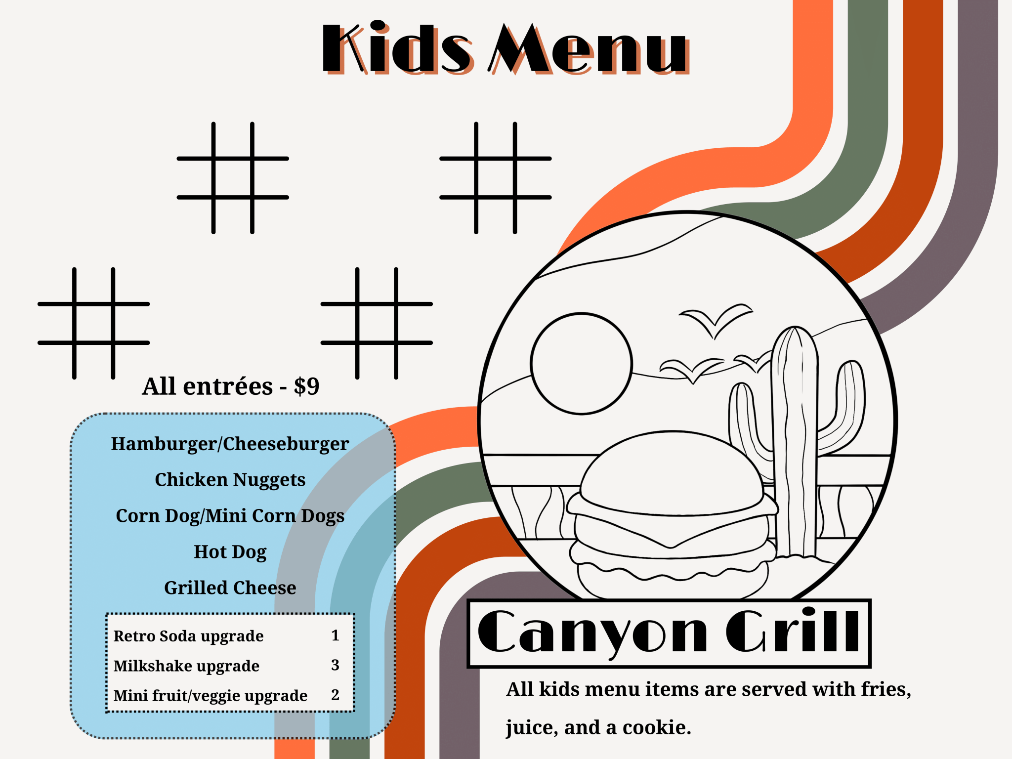 Menu – Canyon Grill